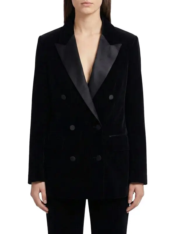 GOLDEN GOOSE Double Breasted Jacket - Black