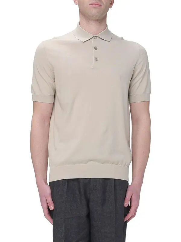 PAOLO PECORA Polo Shirt - Beige
