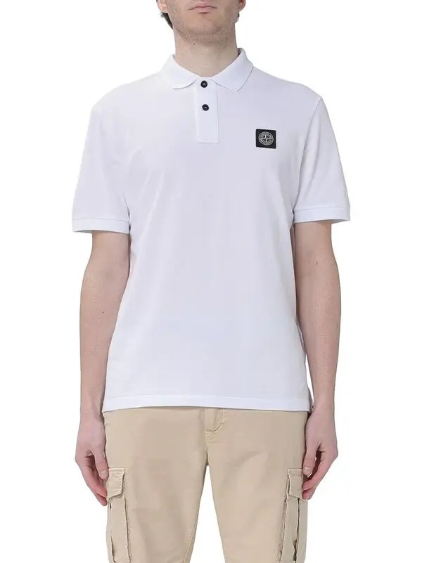 Stone Island Polo Shirt - White