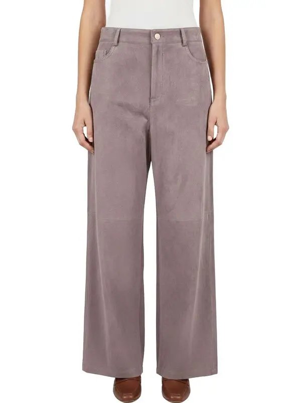 Max Mara Wide Leg Pants - Brown