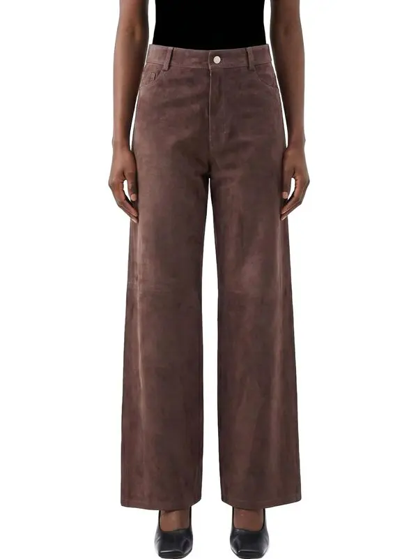 Max Mara Wide Leg Pants - Dark
