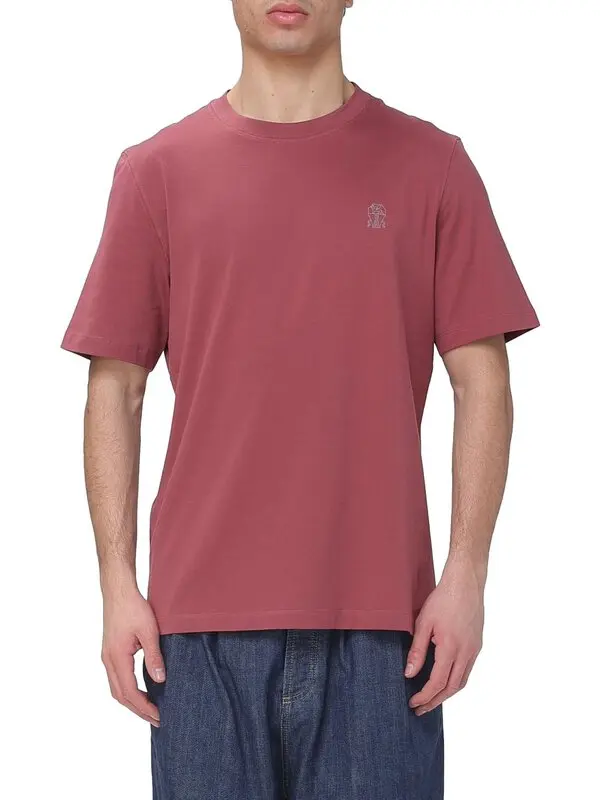 Brunello Cucinelli T-shirt - Coral