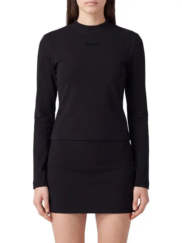 Jacquemus Long Sleeve T-shirt - Black