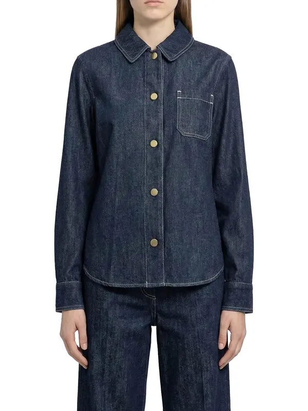 Max Mara Denim Shirt - Blue