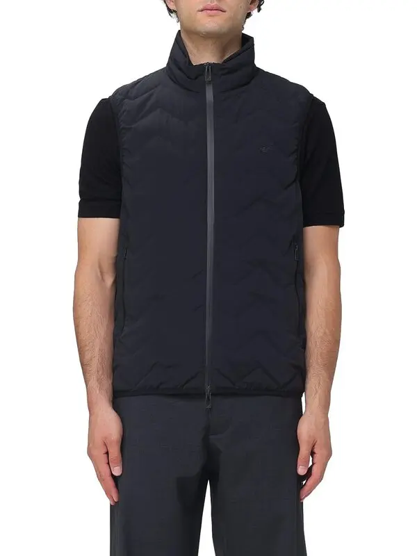 Emporio Armani Puffer Gilet - Black