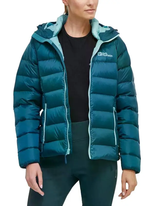 JACK WOLFSKIN Nebelhorn Hooded Padded Jacket - Blue