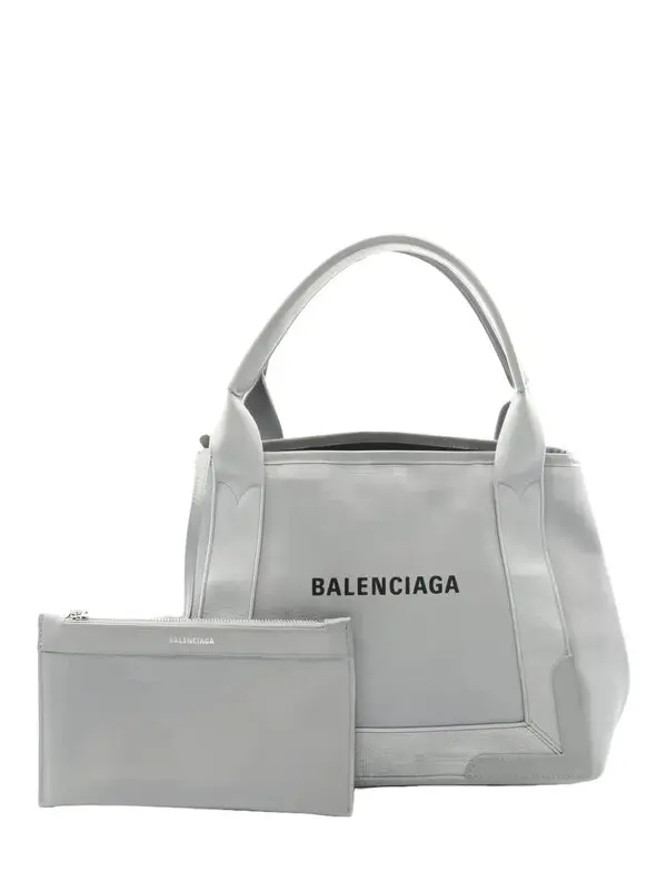 Balenciaga 2010s Hippopotamus Tote Bag - Grey