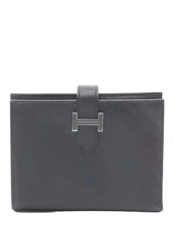 Hermès Béarn Bifold Wallet - Black