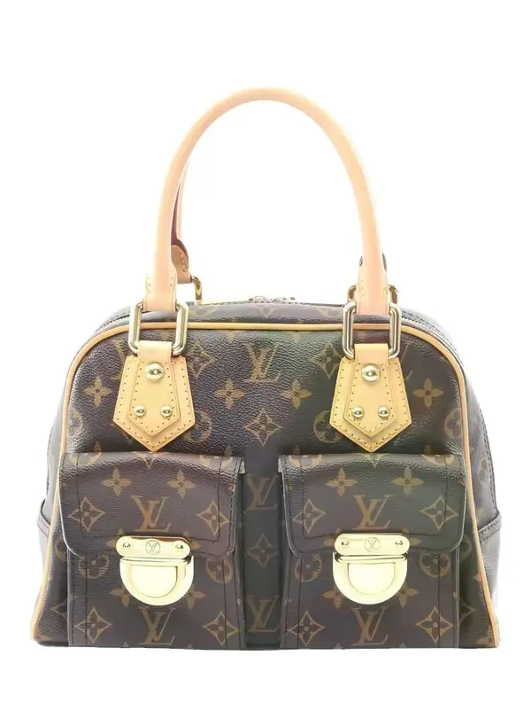 LOUIS VUITTON Manhattan Monogram Handbag - Brown