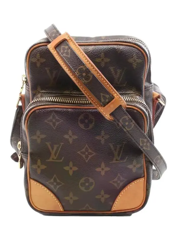 LOUIS VUITTON 2002 Amazon Monogram Messenger Bag - Brown