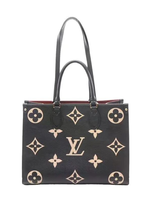 LOUIS VUITTON On The Go Mm Monogram Tote Bag - Black