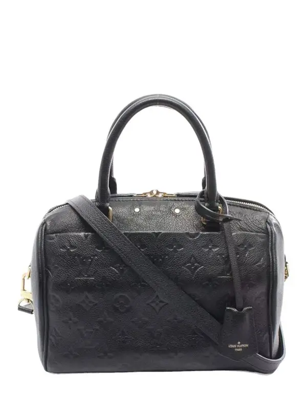 LOUIS VUITTON Speedy Bandoulière 25 Handbag - Black