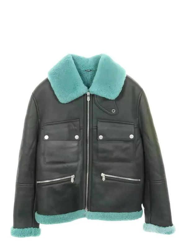 Hermès 2010s Leather Jacket - Black