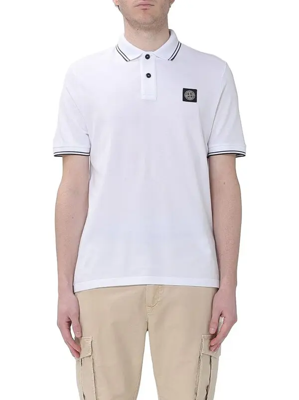 Stone Island Polo Shirt - White