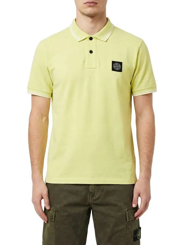 Stone Island Polo Shirt - Yellow