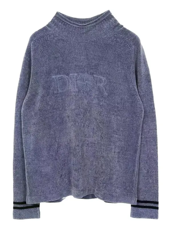 Dior Logo-detail Sweater - Blue
