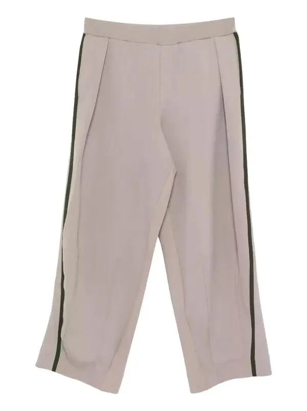 CROQUIS Oversized Stripe Pants - Neutrals