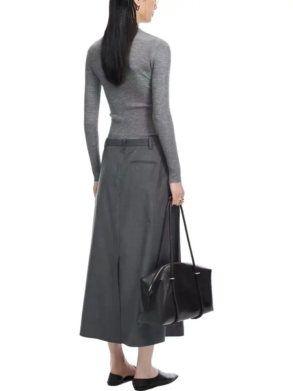 JNBY A-line Maxi Skirt - Grey