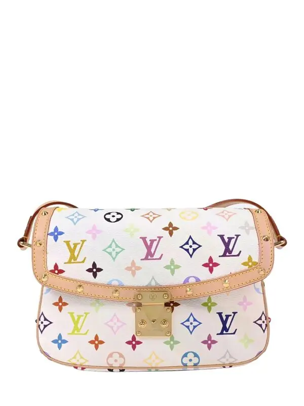 LOUIS VUITTON X Takashi Murakami Monogram-multicolore Crossbody Bag - White