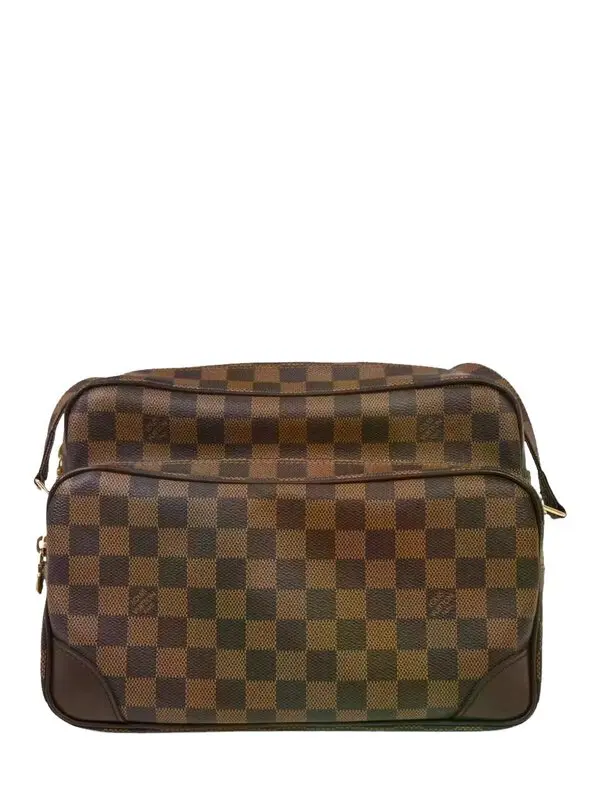 LOUIS VUITTON 2006 Damier Pattern Shoulder Bag - Brown
