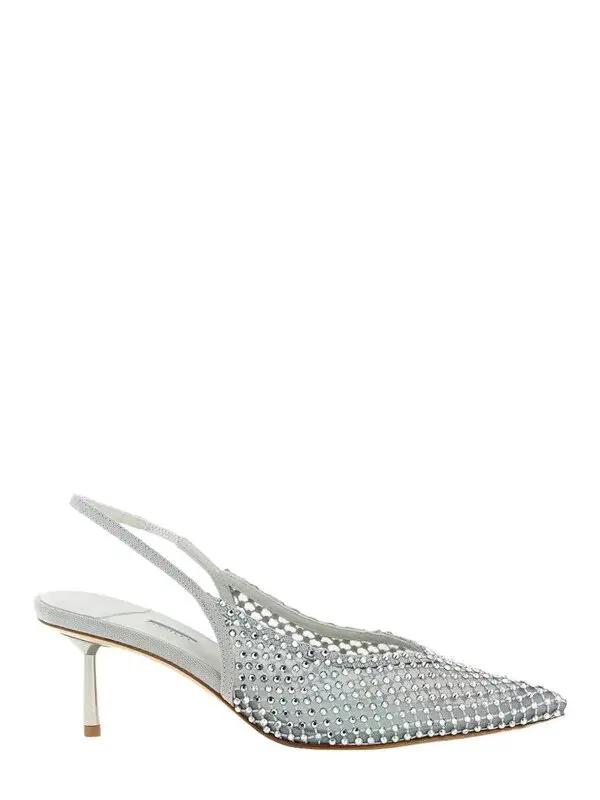 LE SILLA Gilda Pointed-toe Stiletto Pumps - Grey