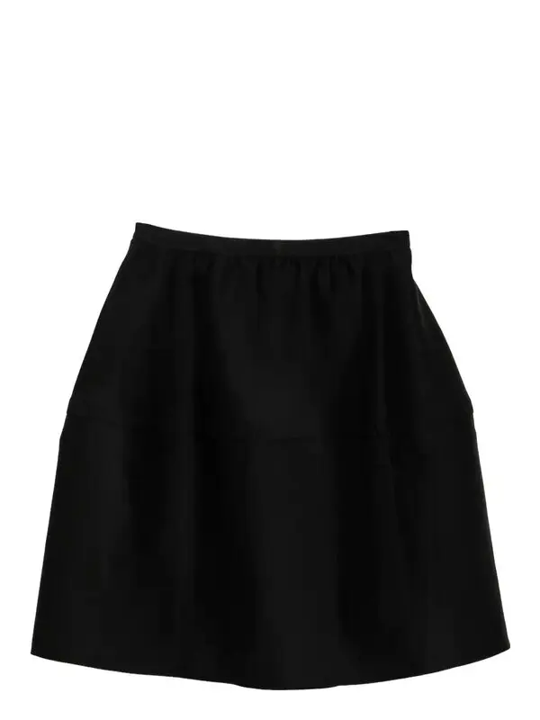 JNBY Pintucked Midi Skirt - Black
