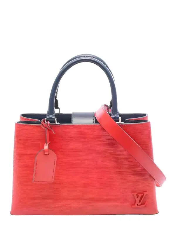 LOUIS VUITTON Kleber Pm Epi Leather Tote Bag - Red