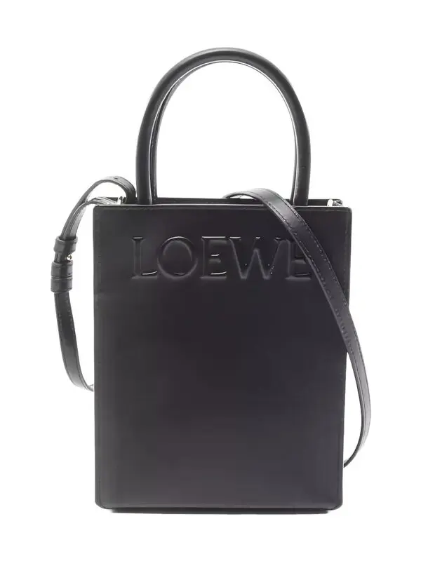 Loewe 2010s Standard A5 Two-way Tote Bag - Black