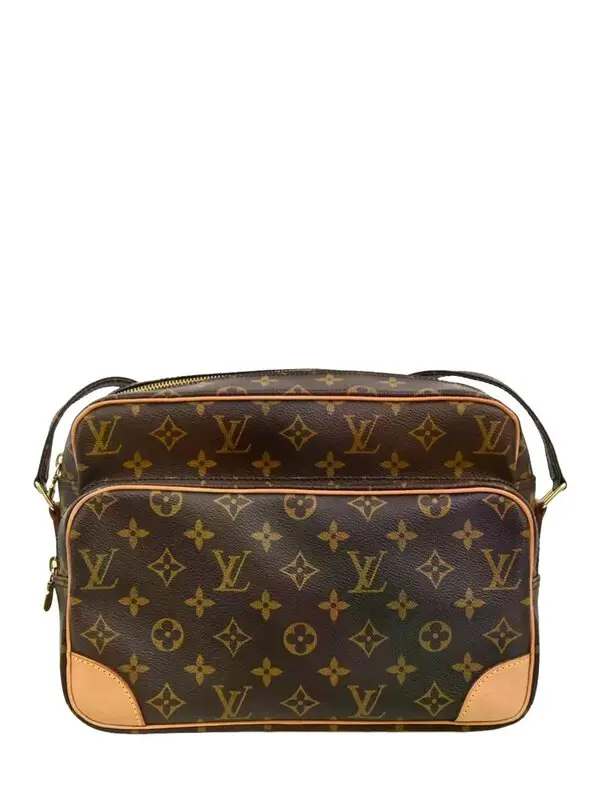 LOUIS VUITTON Nile Monogram Shoulder Bag - Brown