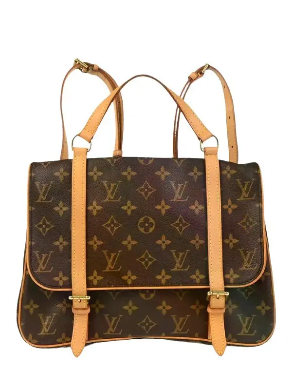 LOUIS VUITTON 2005 Marelle Monogram Canvas Backpack - Brown