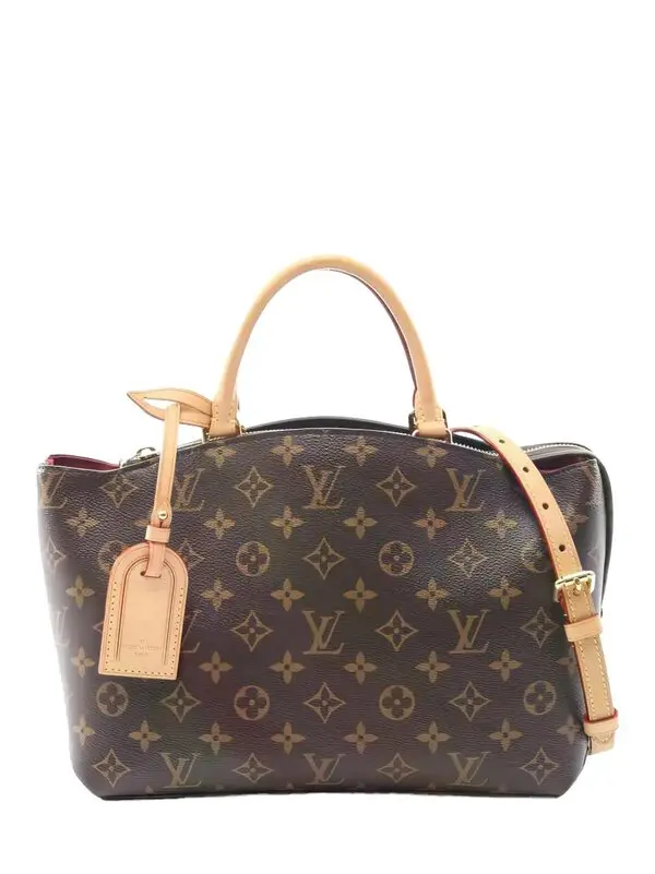 LOUIS VUITTON Petit Palais Monogram Tote Bag - Brown
