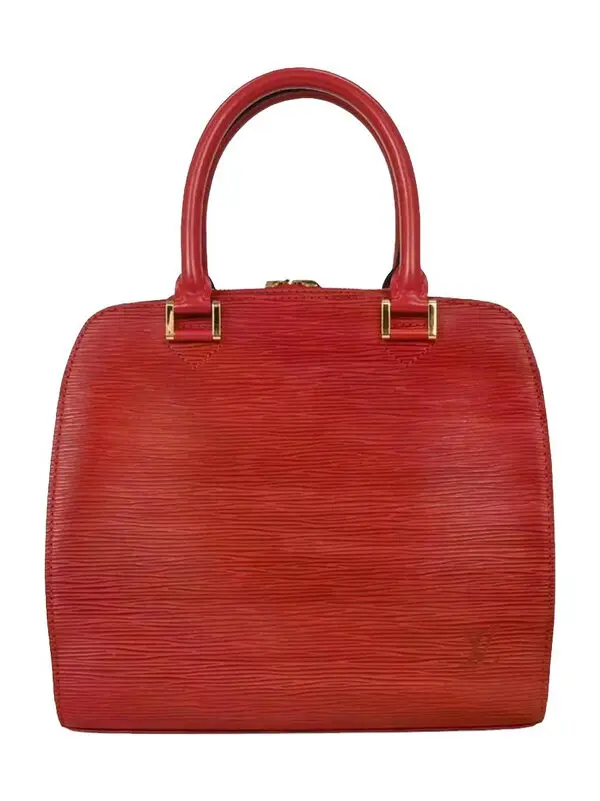 LOUIS VUITTON 1998 Pont Neuf Épi-leather Tote Bag - Red