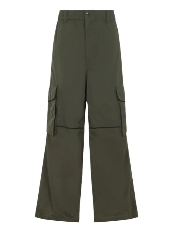 Marni Wide Leg Trousers - Green