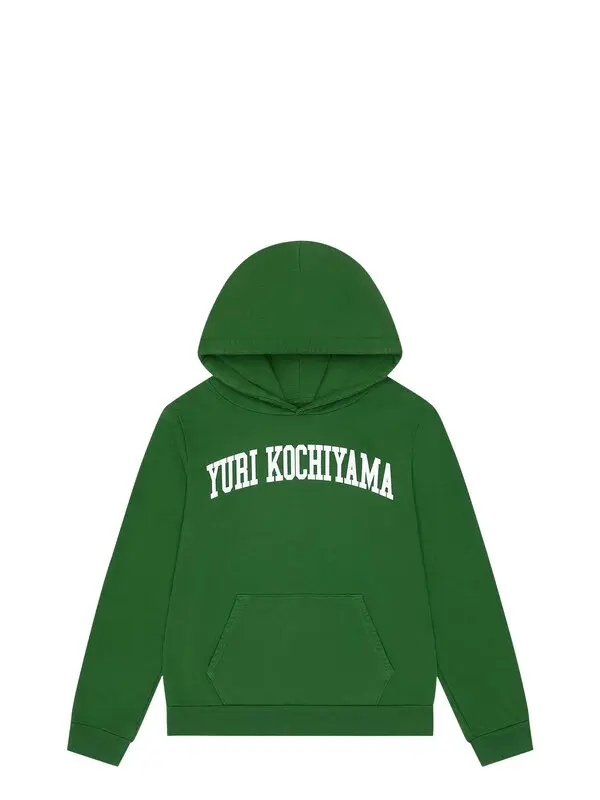 DENIM TEARS Thomis X Orito Yuri Kochiyama Tribute Hoodie - Green