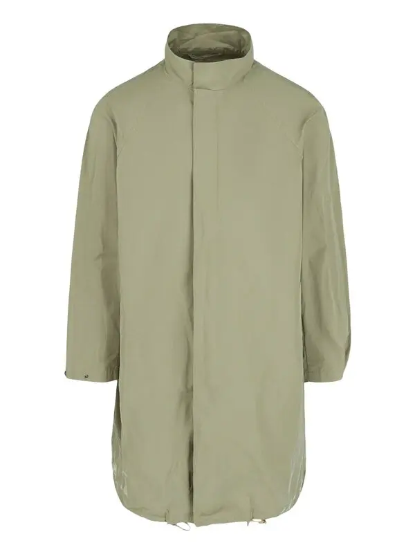 FERRAGAMO Mock Neck Jacket - Green