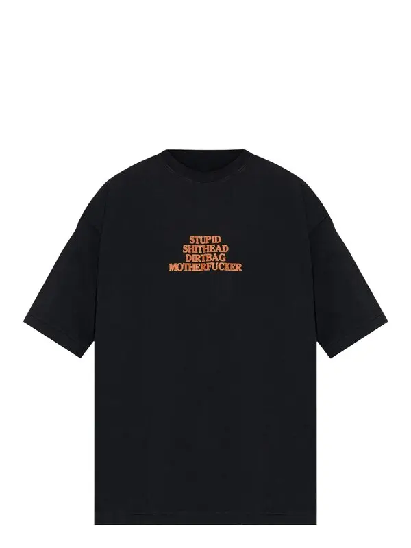 Vetements Mf T-shirt - Black