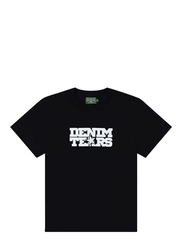 DENIM TEARS Most Dangerous Tee - Black