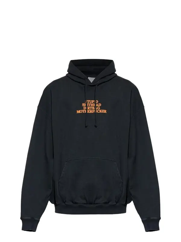 Vetements Mf Hoodie - Black
