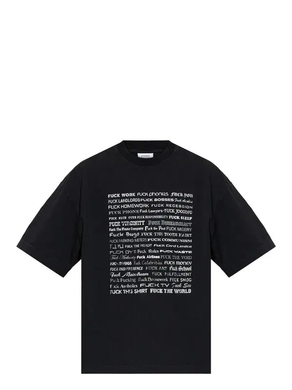Vetements T-shirt - Black