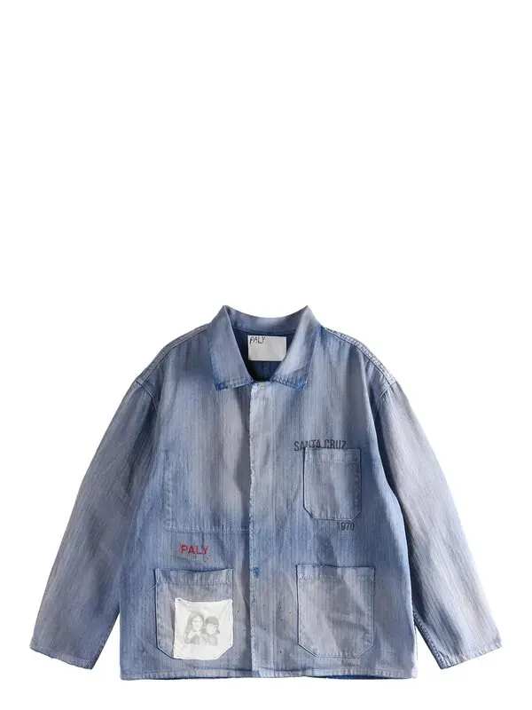 PALY HOLLYWOOD Holy City Work Shirt - Blue