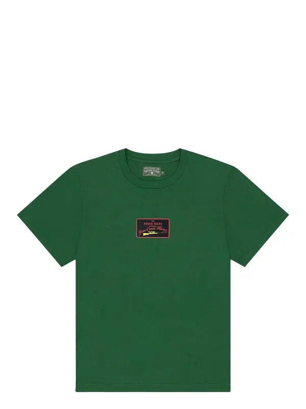 DENIM TEARS Jim Crow Hunt Tee - Green