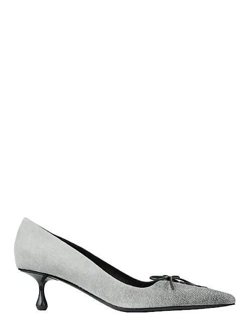 JIMMY CHOO Scarlett 50 Denim Pumps - Dove