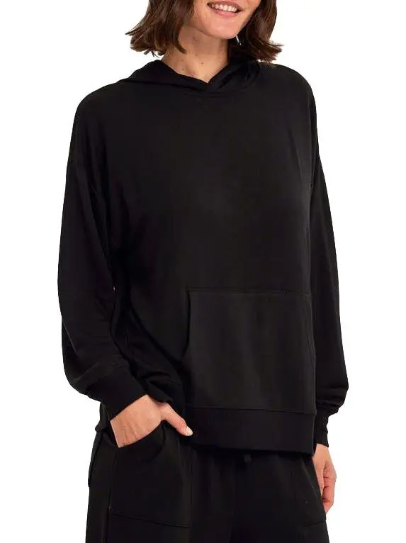 THREADS 4 THOUGHT Sylvie Terry Pullover Hoodie - Black