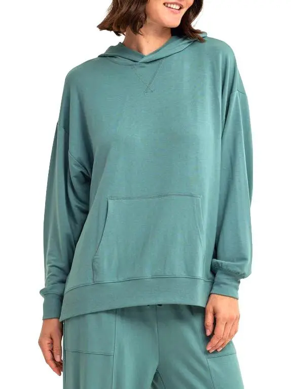 THREADS 4 THOUGHT Sylvie Terry Pullover Hoodie - Spearmint