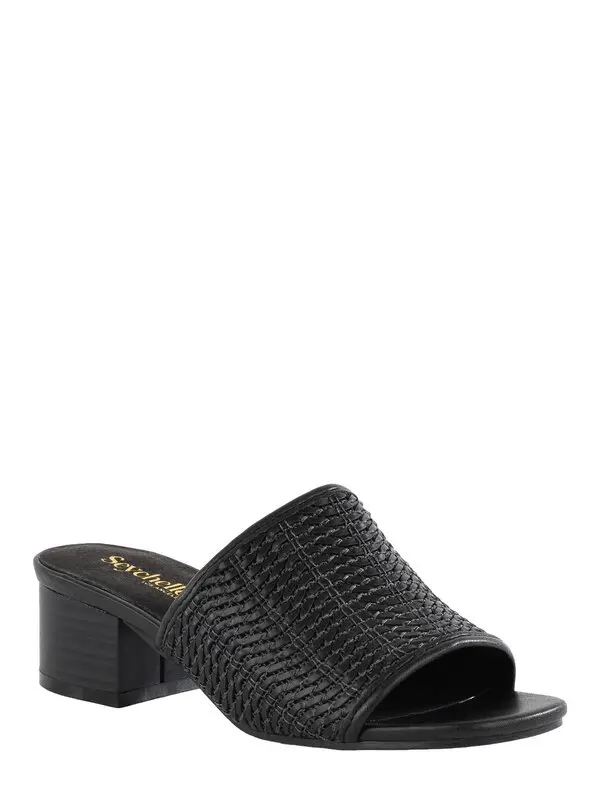 Seychelles Pepper Slide Sandal - Black