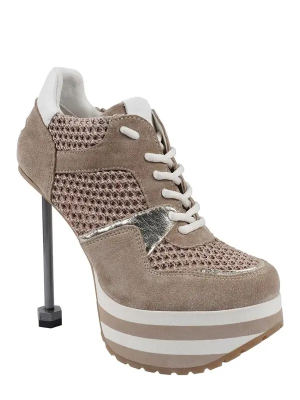 ZIGI Lively Platform Sneaker Pump - Beige