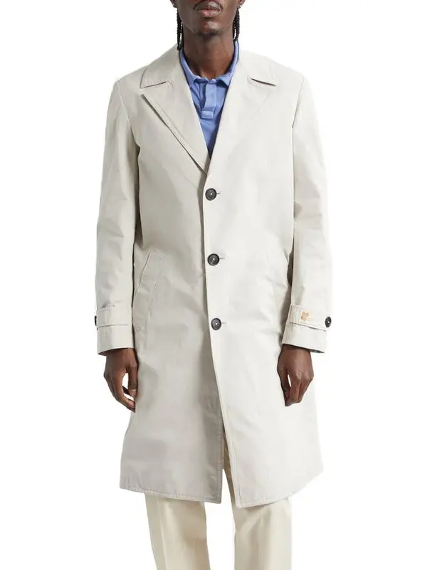 Massimo Alba Rain2 Water Repellent Duster Coat - Calce