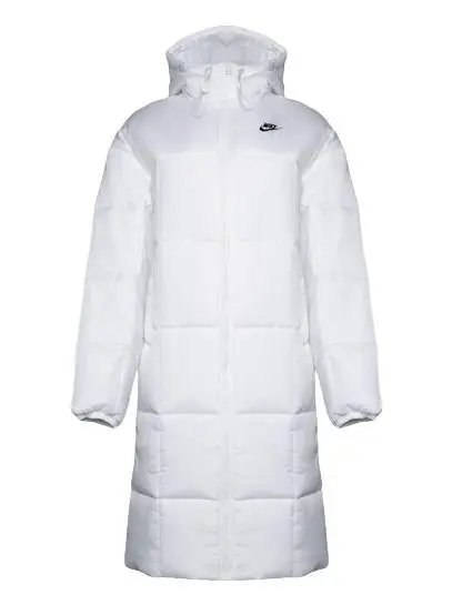 Nike Sportswear Classic Thermafit Loose Hooded Parka - White