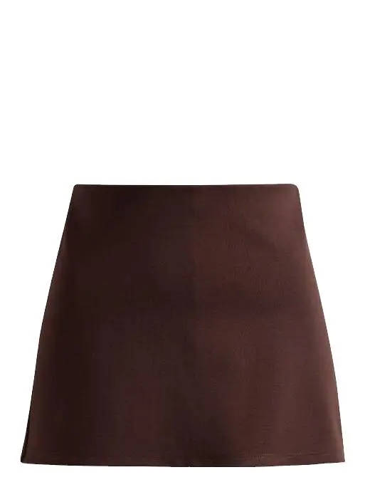 SKIMS Stretch Miniskort - Espresso