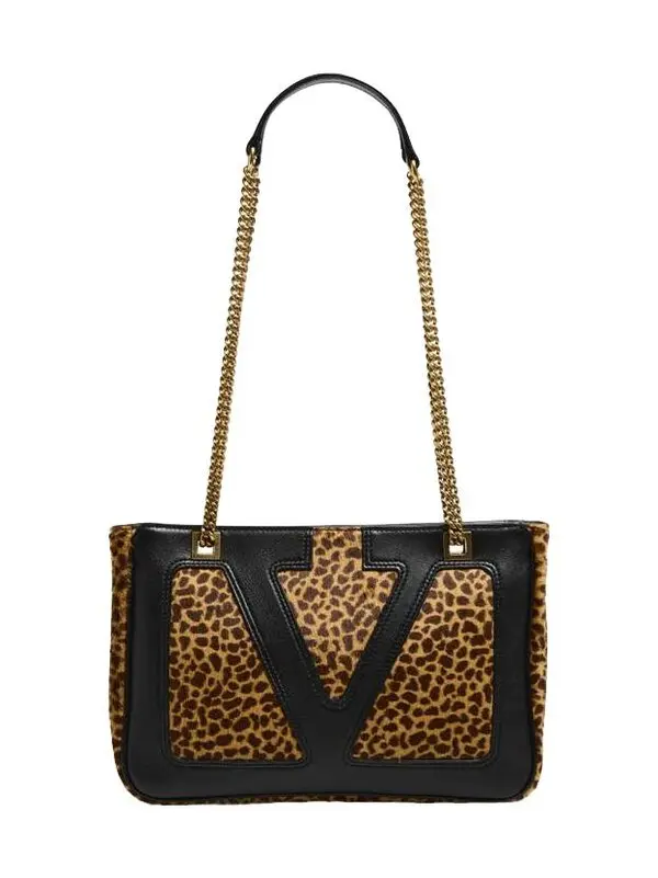 Valentino Garavani Small Viva Superstar Tote - Tan